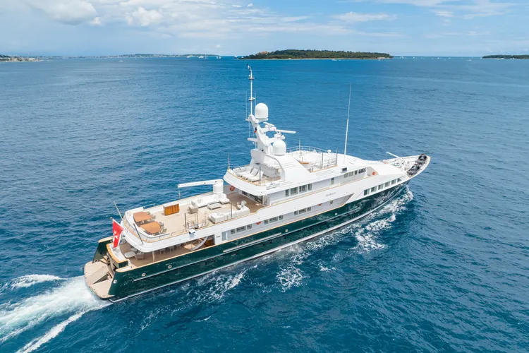EMERALD yacht for charter (Feadship, 50.4m, 1990)